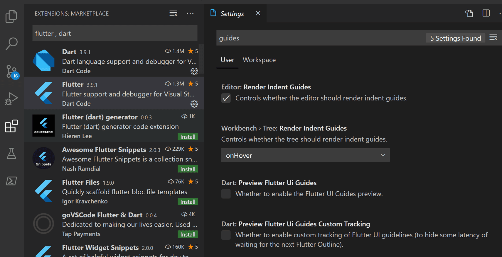 Flutter VSCode extensions | Sumith Parambat Damodaran