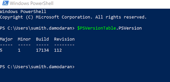 Note to myself - Powershell Path and version script | Sumith Parambat ...
