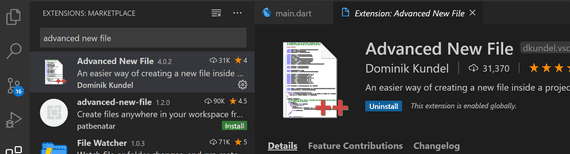 Flutter VSCode extensions | Sumith Parambat Damodaran